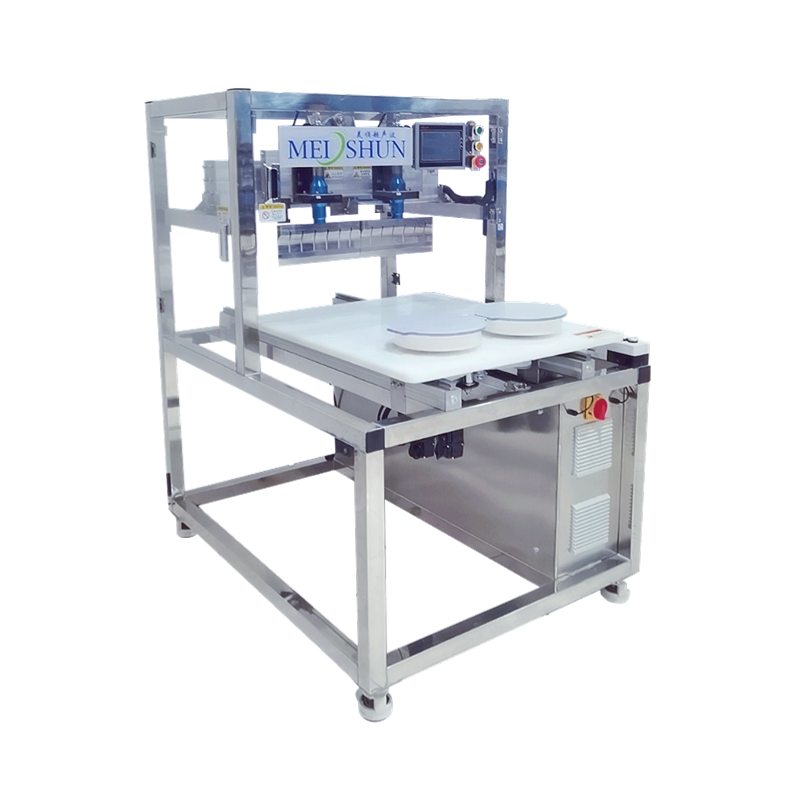 Twin Blade Automatic Round Cake Portion Machine Manufacturer